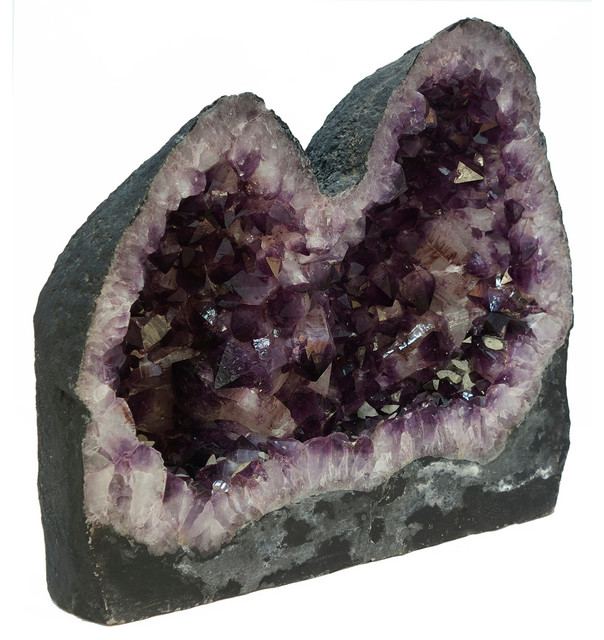 Amethyst Cathedral Geode - Contemporary - Decorative Objects And ...
