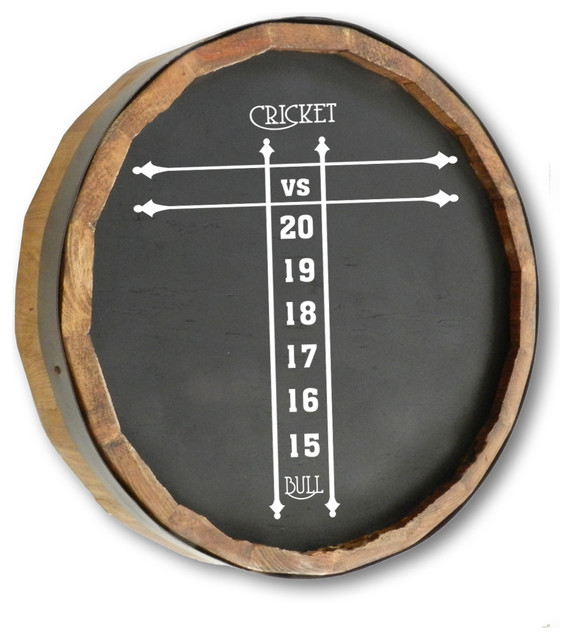 1000 Oaks Barrel Co. Cricket Score Sign - Traditional - Bulletin Boards ...