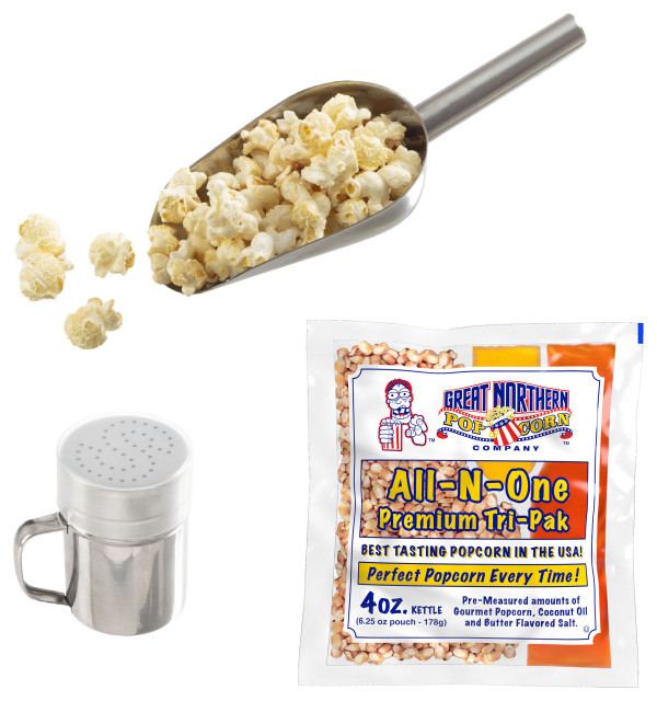 10oz Popcorn Machine Popcorn Packets All-in-One Movie Theater Style ...