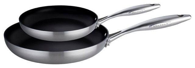 ScanPan CTX Stainless Steel-Aluminum 8 and 10.25 Inch 2-Piece Fry Pan ...