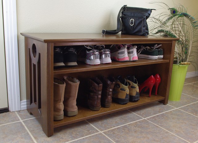 Mac Shoe/Boot Storage Bench - Contemporary - Accent & Storage Benches ...