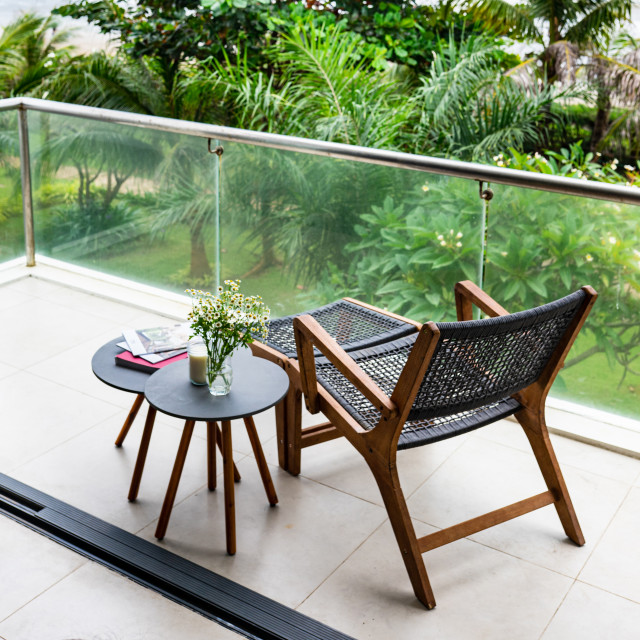 Sevilla Rope Chair Set - Tropical - Outdoor Lounge Chairs - by ...