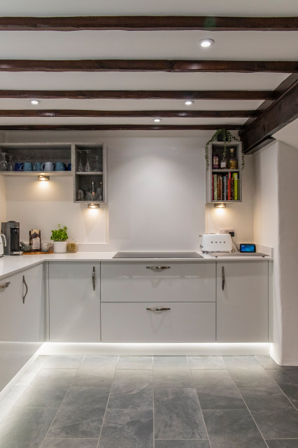 Modern Twist On Traditional Cornish Cottage - Modern - Kitchen ...