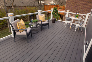 AZEK Decking Harvest Collection in Island Oak - Deck - by TimberTech