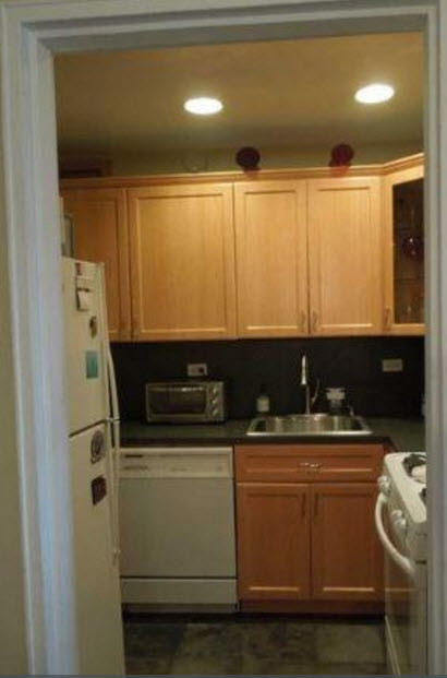 8X7 kitchen design questions - to move fridge or not