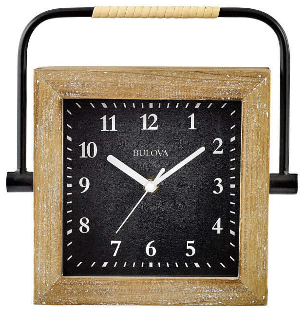 Bulova Clocks B8903 The Watchman - Farmhouse - Desk And Mantel Clocks ...