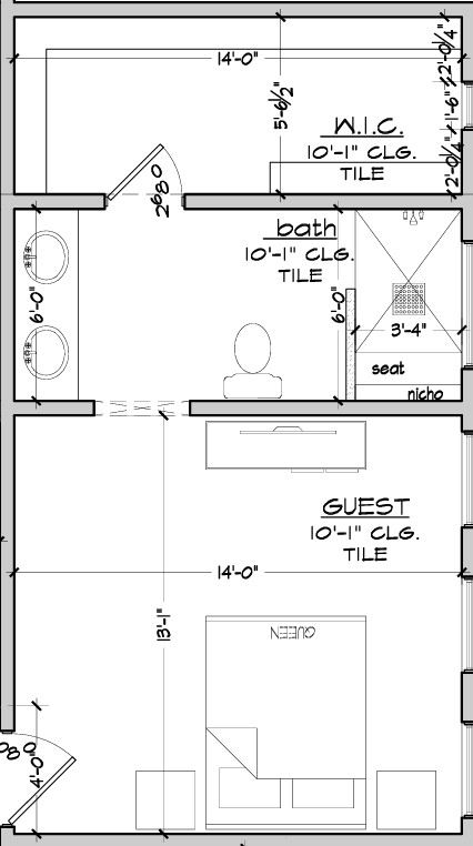 Guest Suite Design | Houzz Forum
