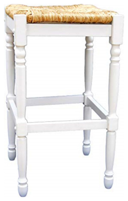 French Country Bar Stool - Beach Style - Bar Stools And Counter Stools ...
