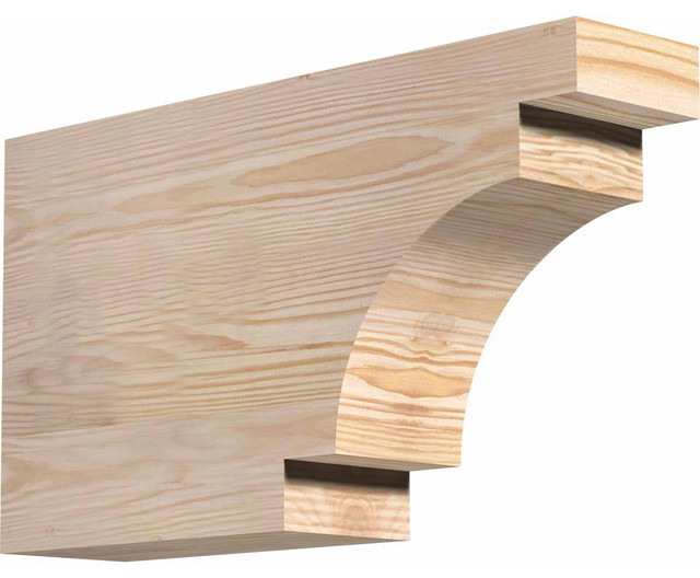 Mediterranean Rafter Tail, 4"W x 10"H x 18"L - Transitional - Corbels ...