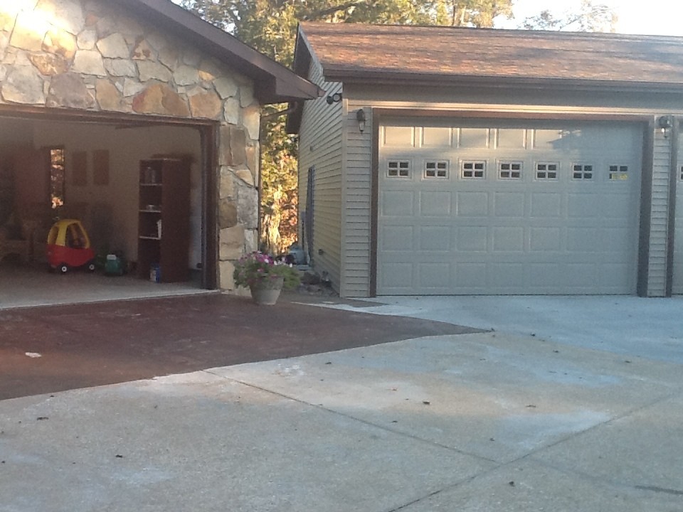 Need suggestions for closing in our old garage door.