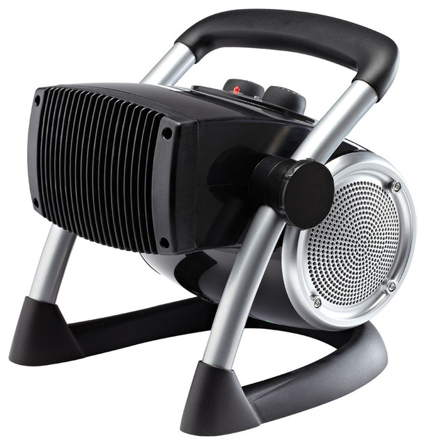 Pro-Ceramic Utility Heater, Black - Contemporary - Space Heaters - by ...