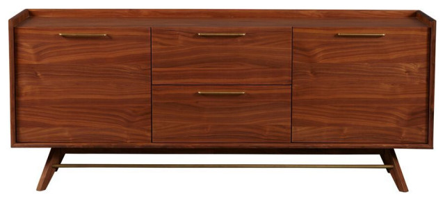 Denali 3 Section Sideboard - Midcentury - Buffets And Sideboards - by ...