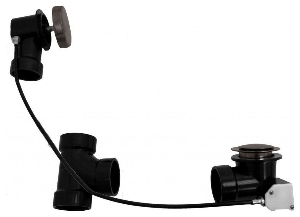 Sch. 40 ABS 27" Cable Drive Bath Waste In Oil Rubbed Bronze ...