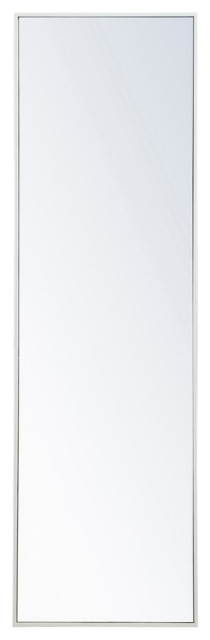 Elegant MR4081WH Metal Frame Rectangle Mirror 18X60", White ...