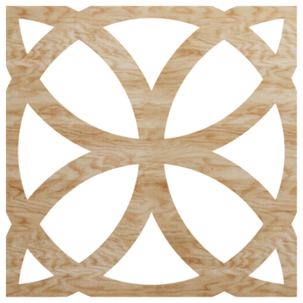 Extra Small Daventry Decorative Fretwork Wood Wall Panels, Alder ...