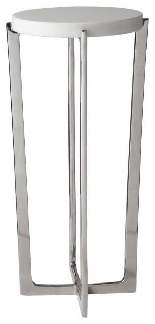 Uttermost Waldorf Marble Drink Table - Contemporary - Side Tables And End Tables - by HedgeApple ...