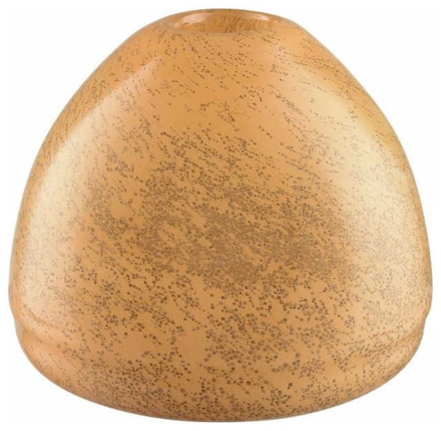 Short Vase, Modern and Contemporary Style, 7"Hx8"W - Contemporary ...