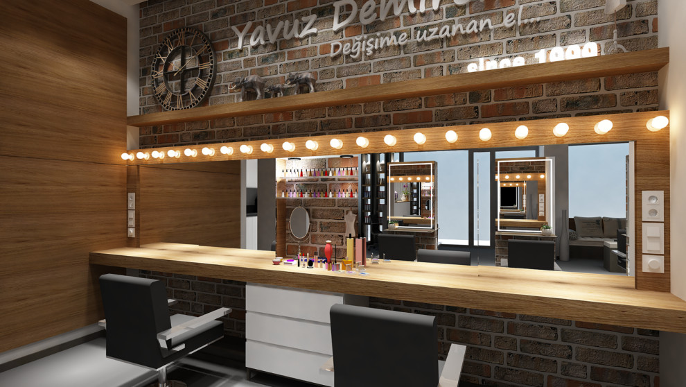Hairdresser Interior Design and Plans - Contemporary - London - by ...