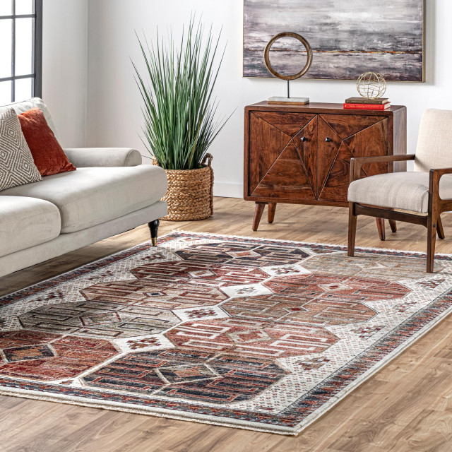 nuLOOM Bahini Transitional Area Rug, 2'8"x8' - Southwestern - Hall And ...