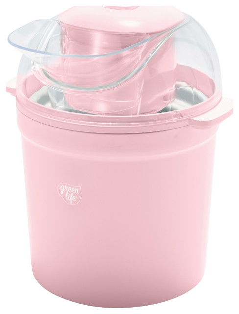 Greenlife White 1.5 Quart Electric Ice Cream Maker - Transitional - Ice ...