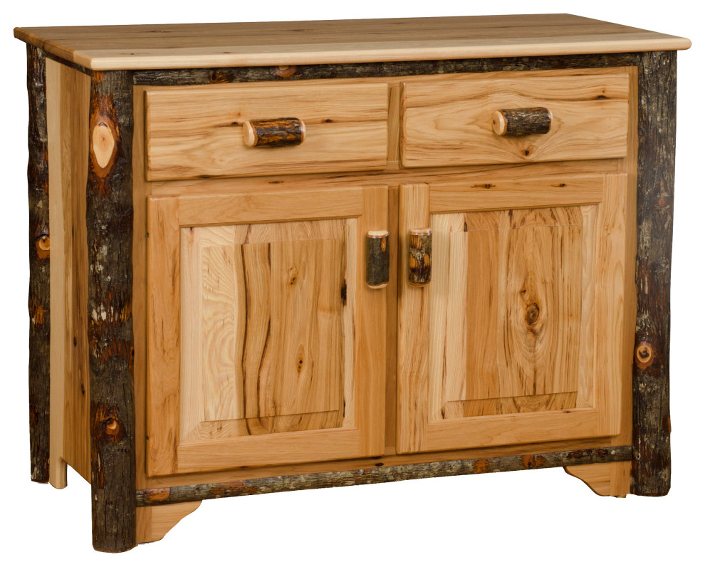 Hickory Log 2-Door Buffet - Rustic - Buffets And Sideboards - by ...