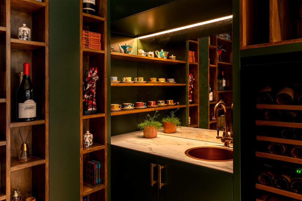 Basement bar - Contemporary - Home Bar - London - by Mia Karlsson ...