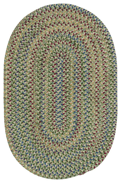 Colonial Mills Worley Oval Braided Rug, 6X8 - Contemporary - Area Rugs ...