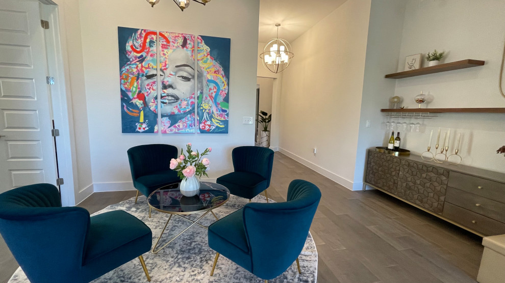 Modern & Chic Leander Home - Modern - Family Room - Austin - by Afka ...