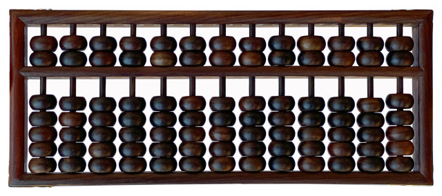 Chinese Huali Rosewood Abacus Fengshui Paperweight Display Hws2481 ...