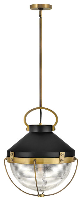 Hinkley Lighting 4844 Crew 1 Light 16"W Pendant - Beach Style - Pendant ...