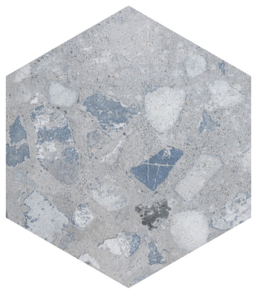 Recycle Hex River Porcelain Floor and Wall Tile - Traditional - Wall ...