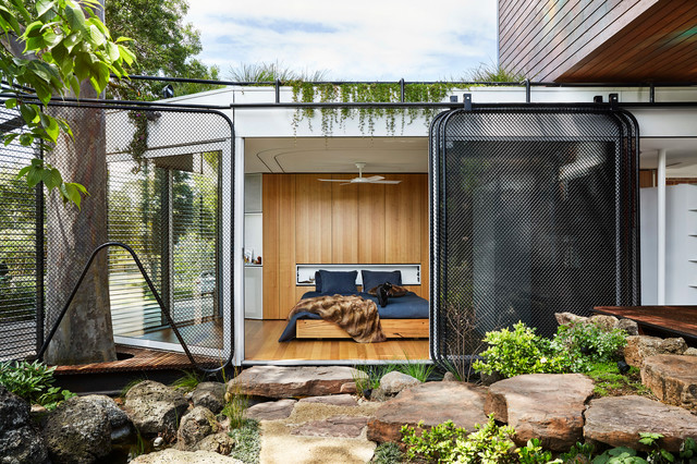 19 Indoor-Outdoor Bedroom Retreats You'll Never Want to Leave | Houzz NZ