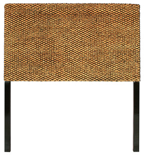 Handwoven Water Hyacinth Headboard - Tropical - Headboards - by Chic ...
