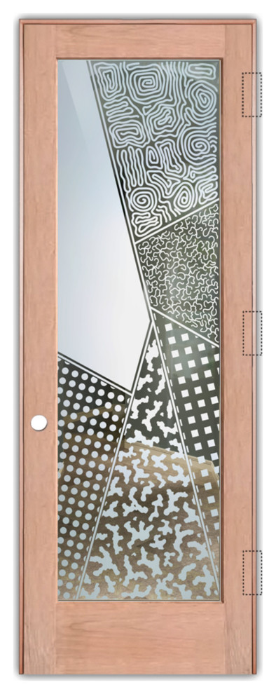 Interior Prehung Door or Interior Slab Door - Matrix Angles - Primed ...