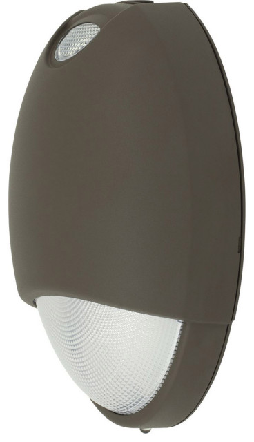 Exit Signs 2 Light Flush Mount, Bronze - Transitional - Flush-mount ...