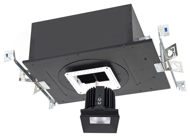 Volta 4.5" LED 15W IC Rated Chicago Plenum Housing, Square Invisible ...