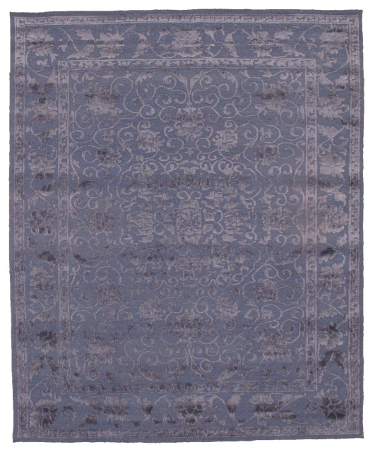 Gray Modern Rug 8 x10 - Contemporary - Area Rugs - by Pasargad DC | Houzz