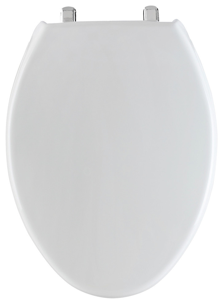Bemis 1900SS Elongated Commercial Plastic Closed Front Toilet - Toilet ...