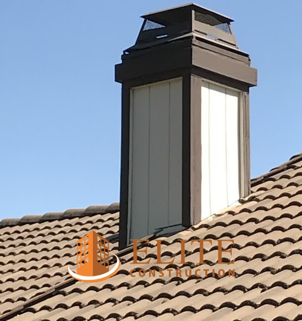 The chimney chase, the barge rafter, water table trim, door jambs ...