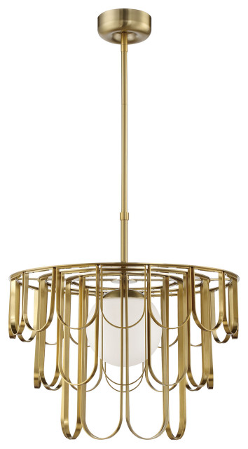 Craftmade 54992 Melody 24"W Pendant - Midcentury - Pendant Lighting ...