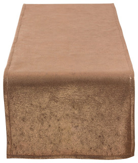 Metallic Glam Table Runner - Contemporary - Table Runners - by Saro ...