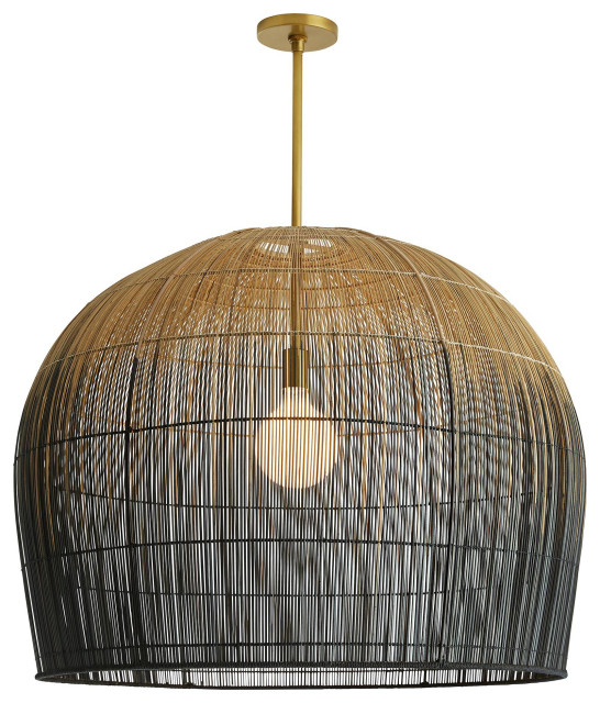 Swami Pendant, Large - Tropical - Pendant Lighting - by Arteriors | Houzz