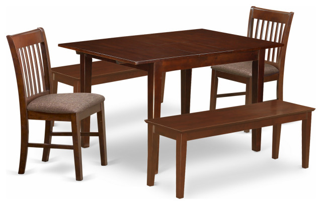 5 Pc Dinette Set -Small Dining Tables And 4 Kitchen Dining Chairs ...