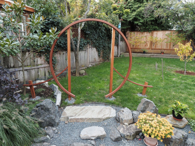 Moon Gate Kit - Asian - Exterior - San Diego - by Wood's Shop | Houzz AU