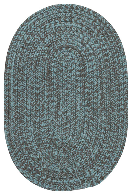 Colonial Mills Laffite Tweed Braided Rug, 9X9 - Contemporary - Rugs ...