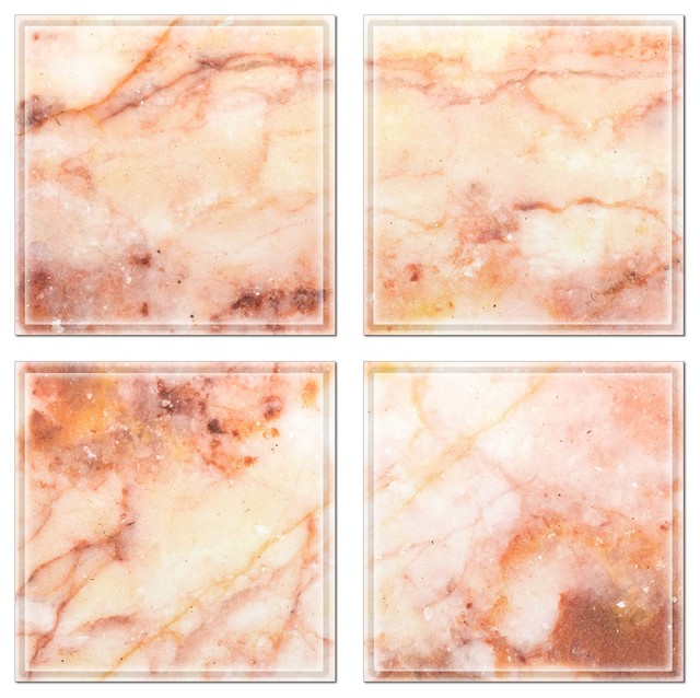 6"x6" Upscale Designs Crystal Glass Wall Tile, Set of 32, 6x6 ...