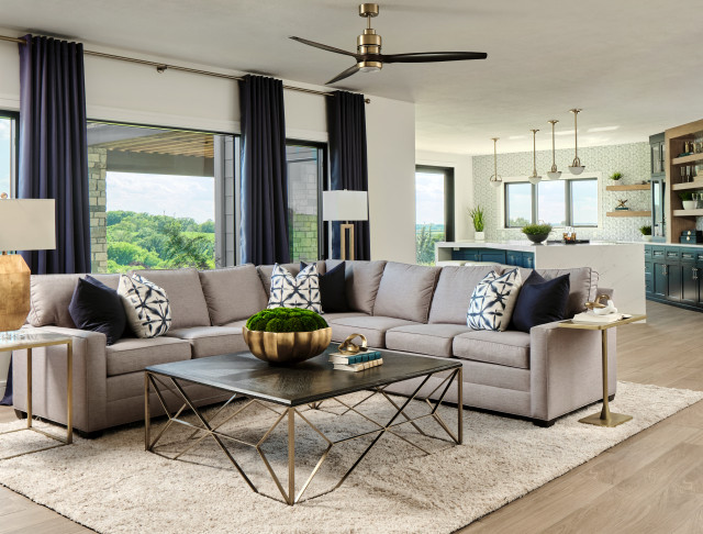 Omaha, Nebraska Residence- Interior Design for New Build - Di ...