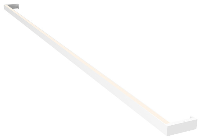Thin-Line 6" Two-Sided LED Wall Bar in Satin White - Modern - Wall ...