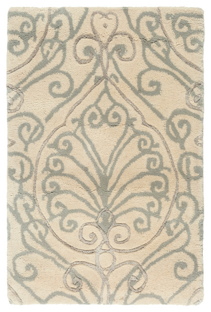 Hand Tufted Modern Classics Wool Rug CAN-2012, 9' x 13' - Traditional ...