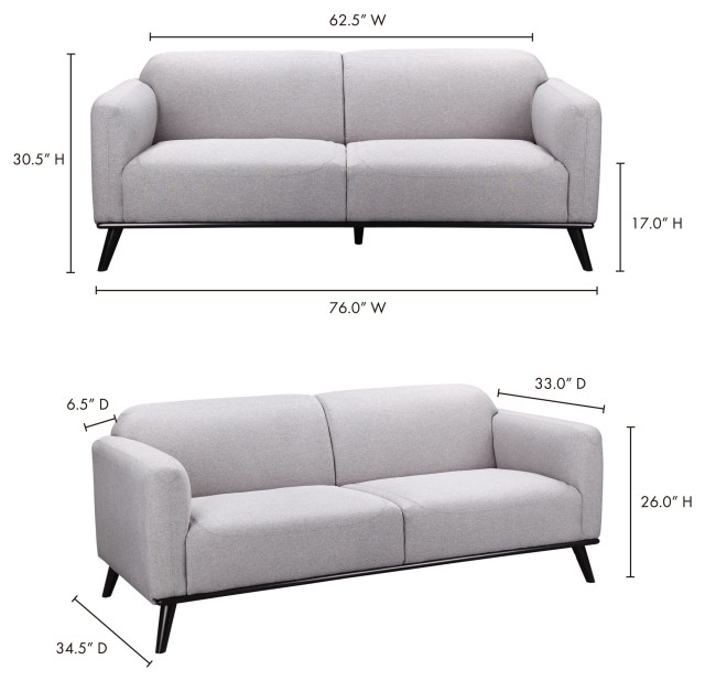 Peppy Sofa - Midcentury - Sofas - by Kolibri Decor | Houzz